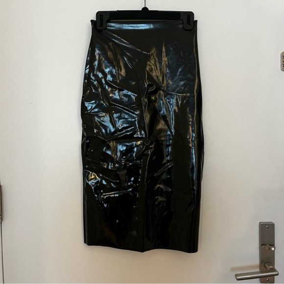 Commando | Skirts | Commando Patent Midi Skirt In Color Black | Poshmark